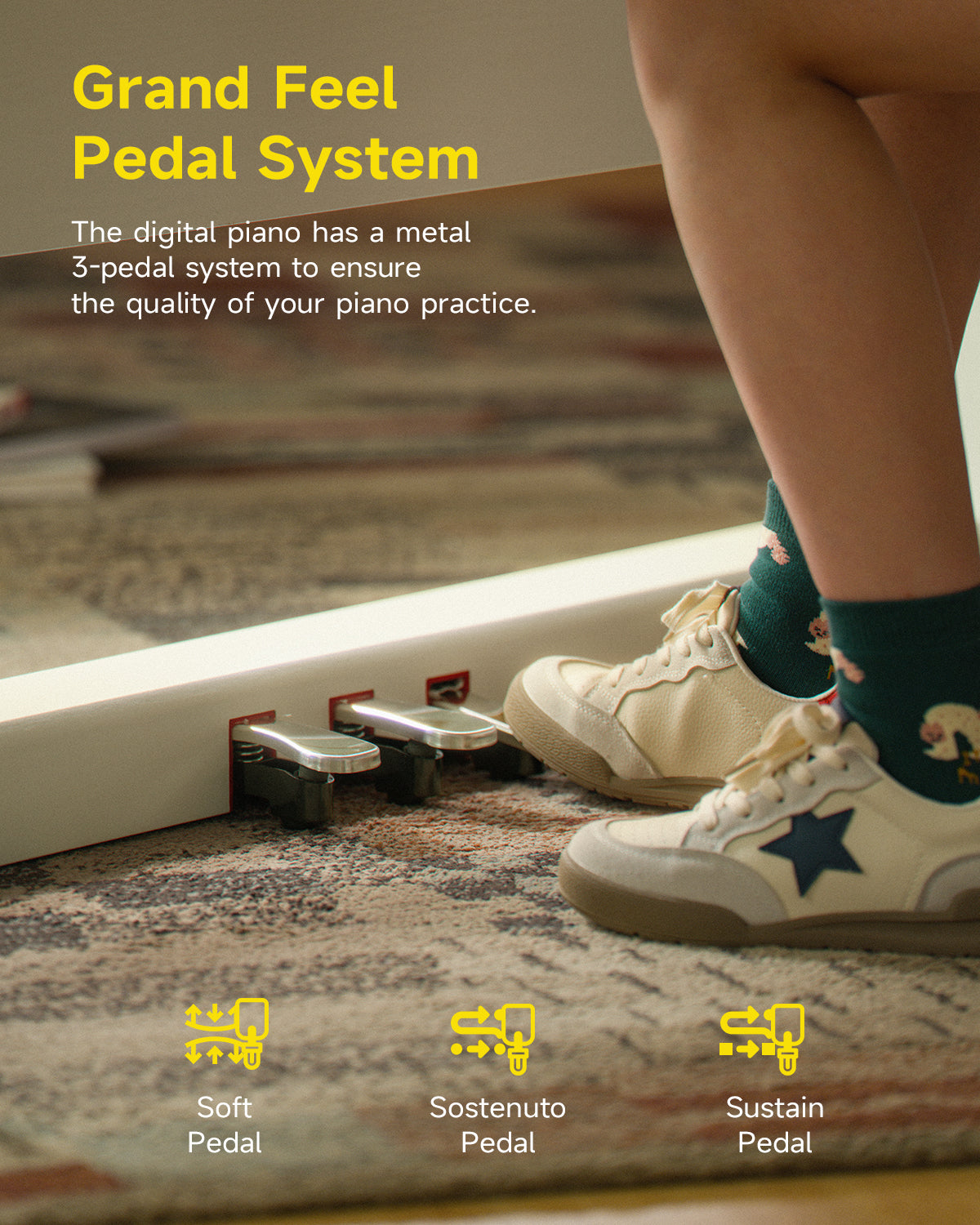 Donner DDP-95 Beginners Digital Piano 88 Key Weighted Upright Digital ...