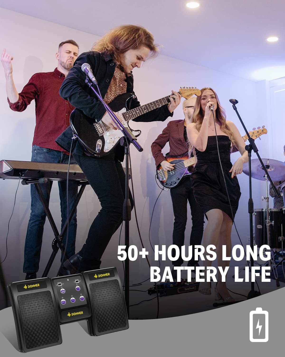 Donner Wireless Page Turner Pedal for Digital Devices (Black) – Donner ...