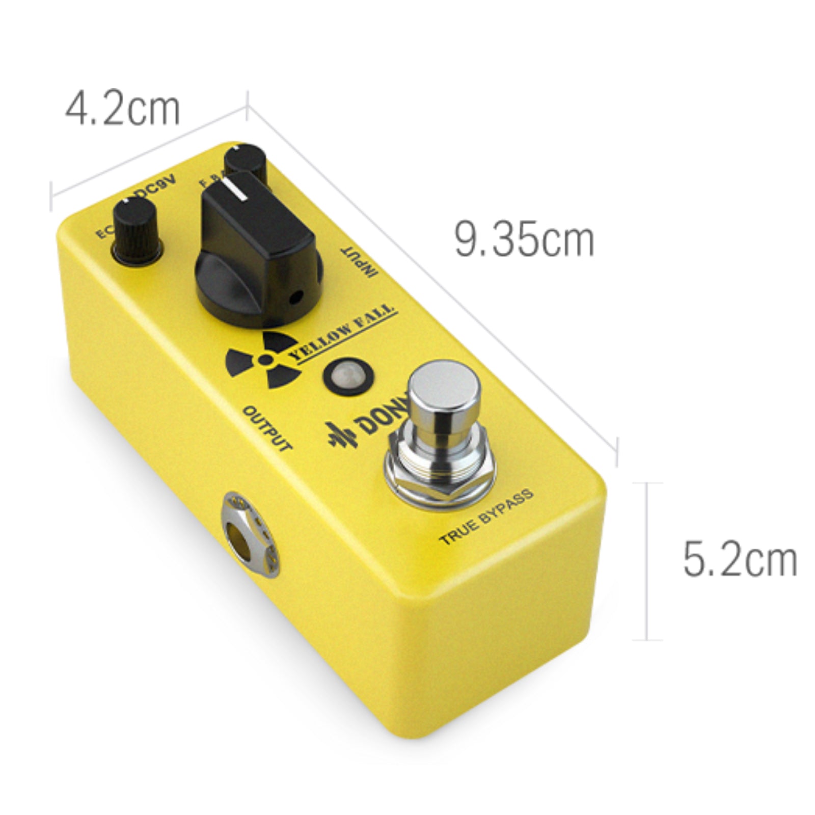 Donner Yellow Fall Delay Guitar Effect Pedal True Bypass – Donner Music ...